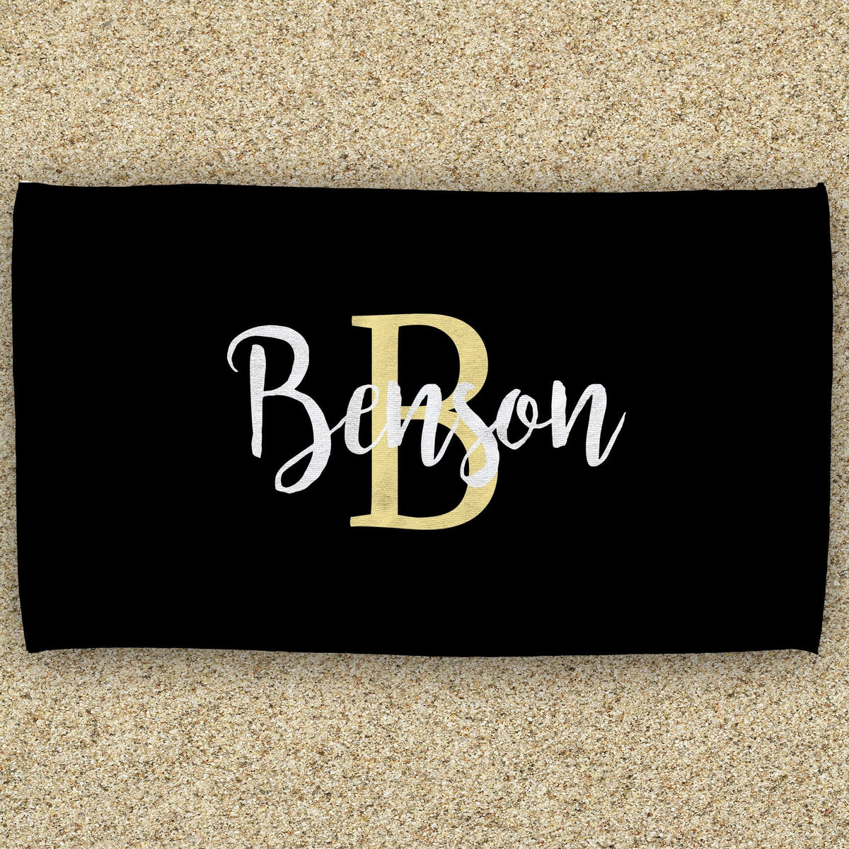 Personalized Sailor Anchor Mini Beach Towel for Kids | Monogram Online