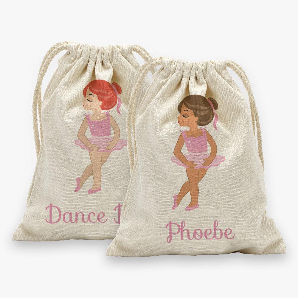 Ballerina Personalized Drawstring Sack | Monogram Online