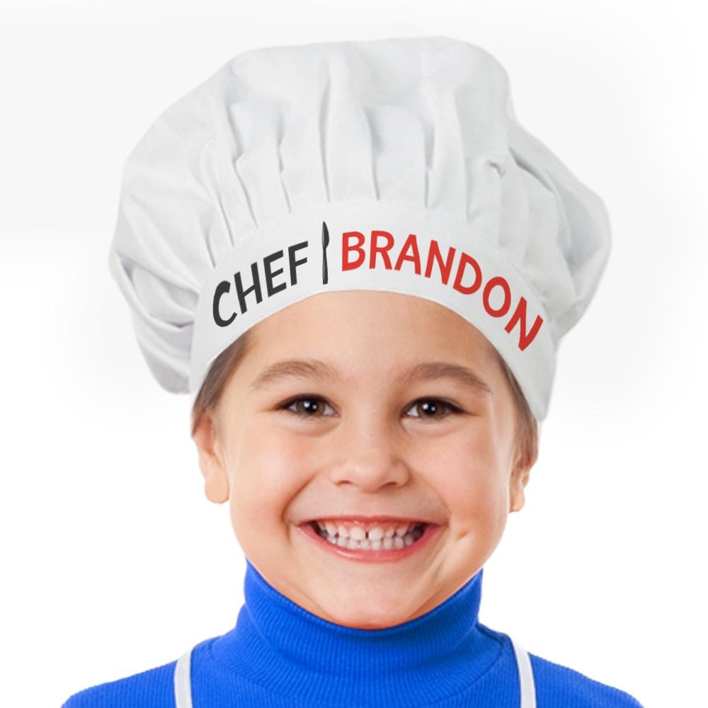 Personalized Little Chef Hat for Kids | Monogram Online