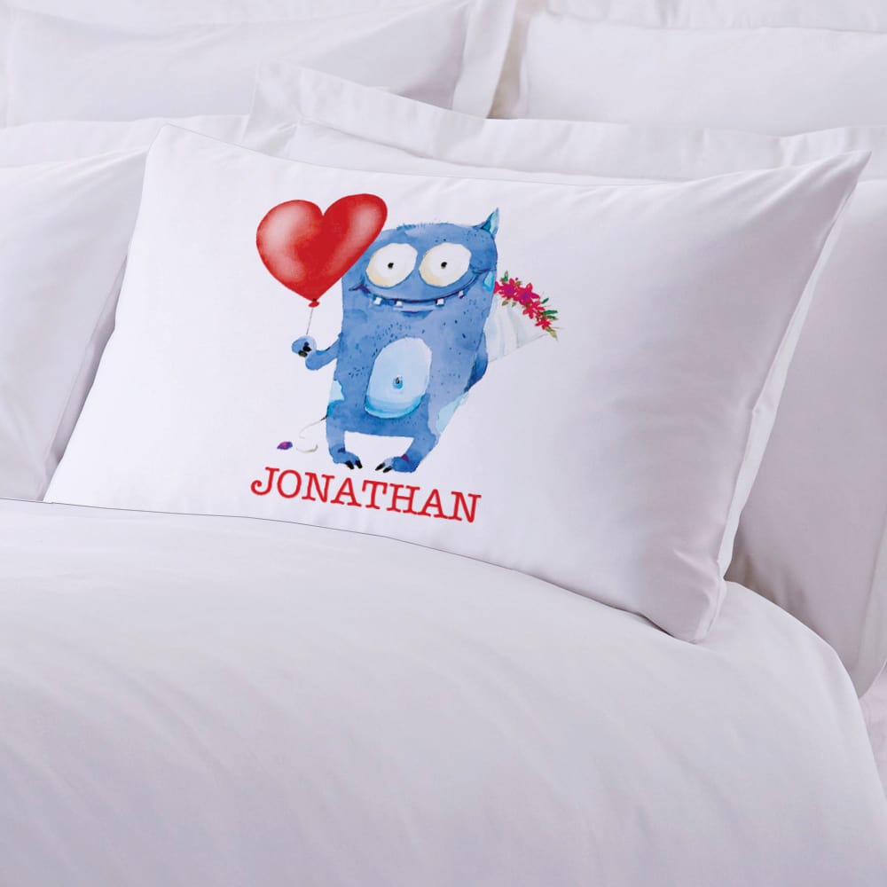 Monster Love Personalized Sleeping Pillowcase | Monogram Online