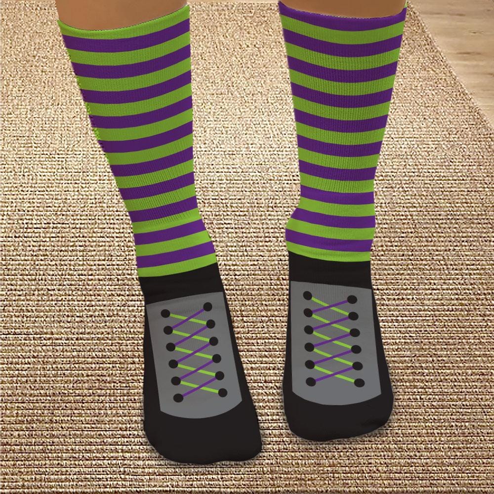 Personalized Halloween Wicked Witch Tube Socks | Monogram Online
